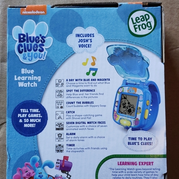 Leapfrog | Toys | New Leapfrog Blues Clues You Blue Learning Watch ...